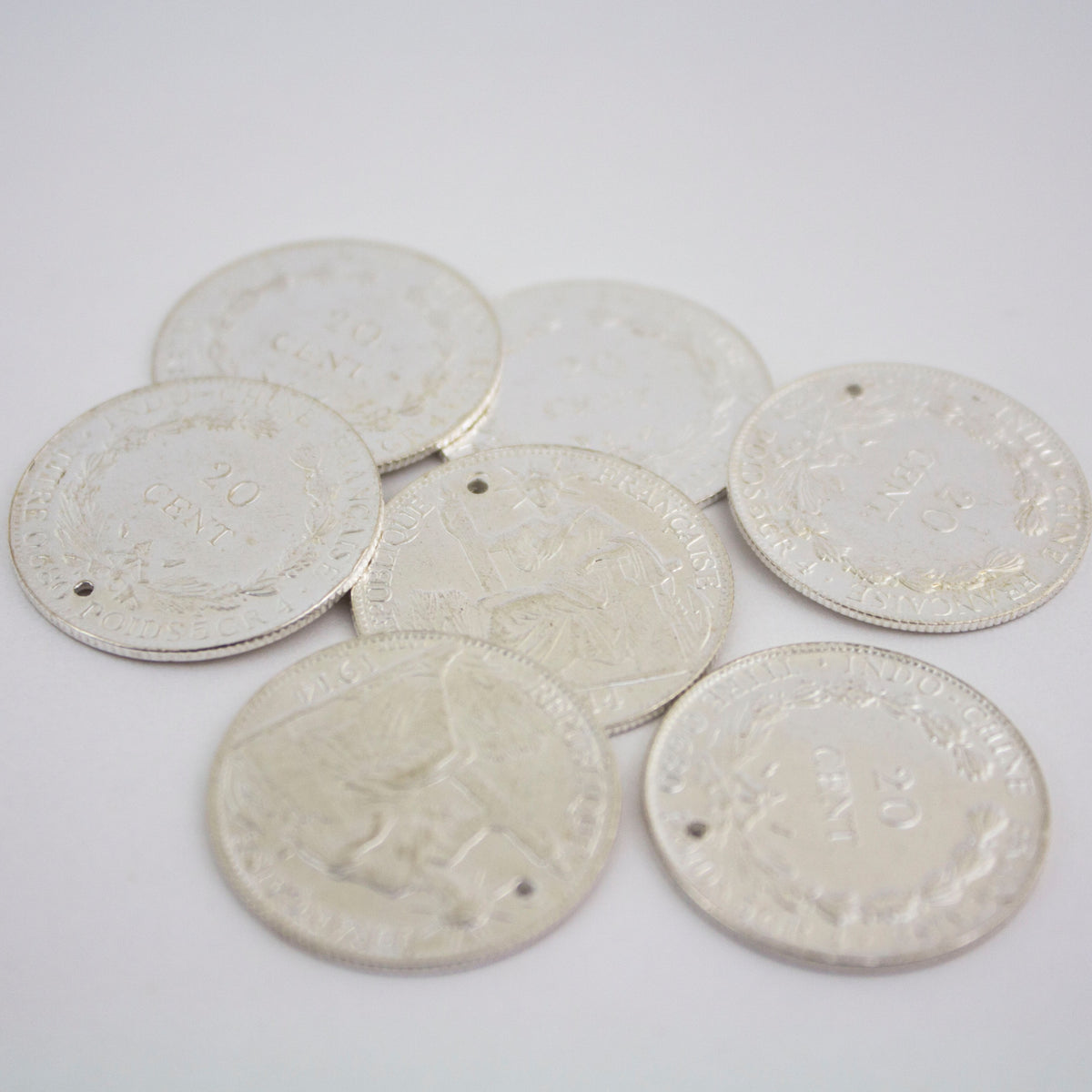 Hmong Coins Money 2 - 1 Roll Quarter Size Coins (50 coins) – Mai Materials
